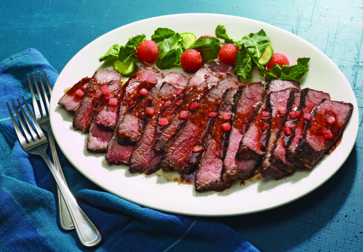Fall in love with family autumn favorites: Grilled flank steak with a ...